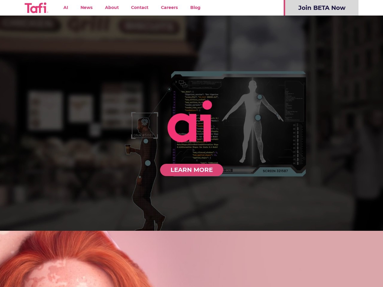 Tafi Avatar官网 - Tafi Avatar 代表了3D角色创建的一大突破，它结合了20年的3D简化专业知识和先进的AI技术。无论是初学者还是专业创作者，Tafi都提供了一个快速、有 ...