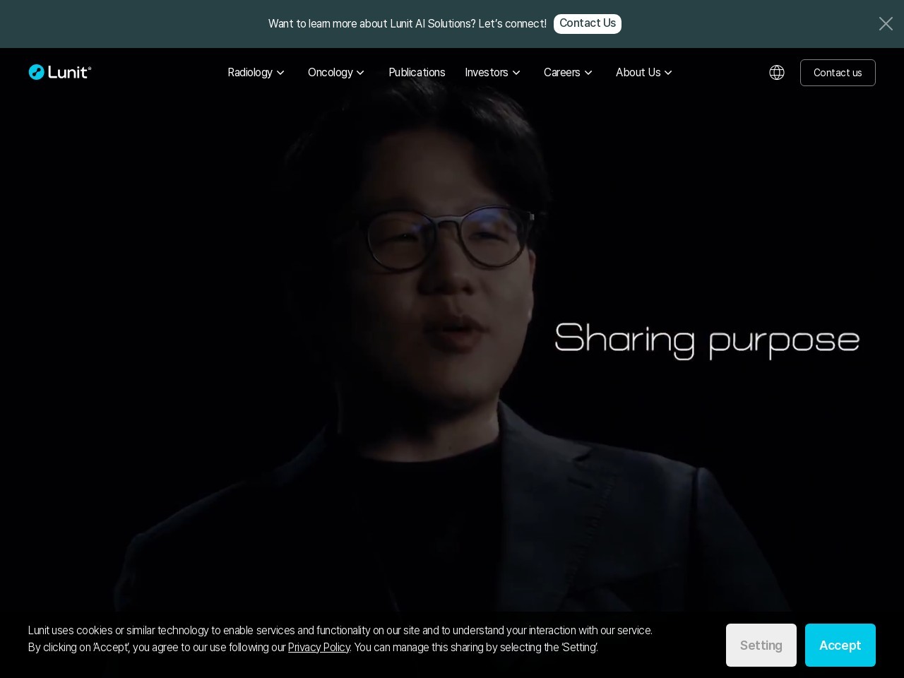 Lunit官网 - Lunit是一家上市公司，开发有助于征服癌症的医疗AI软件。对于癌症，生存通常取决于它被发现的早期程度，而Lunit的癌症筛查AI帮助医生更早地发现它。 - AI组件导航